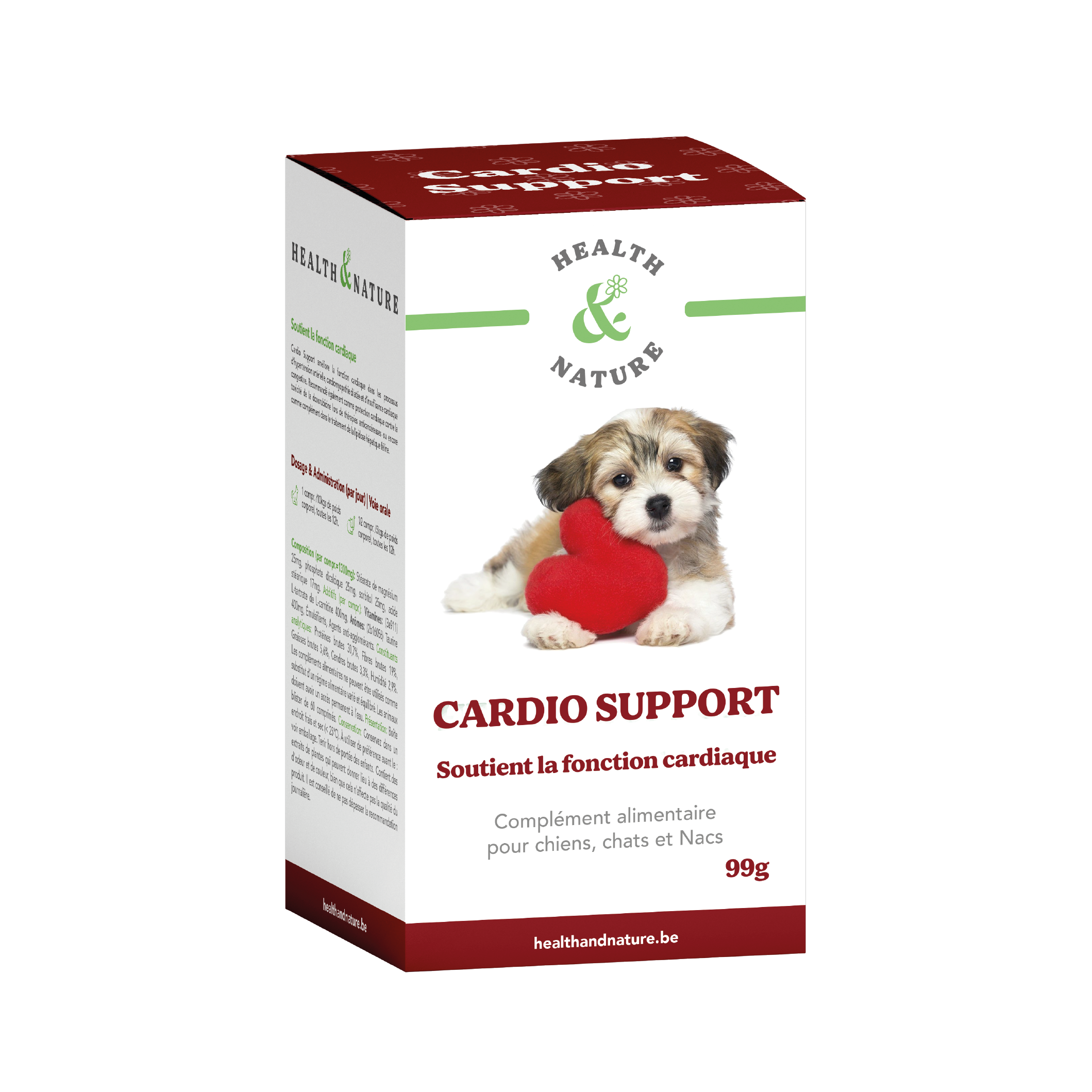 Cardio Support 60 comprimés – Animal Service